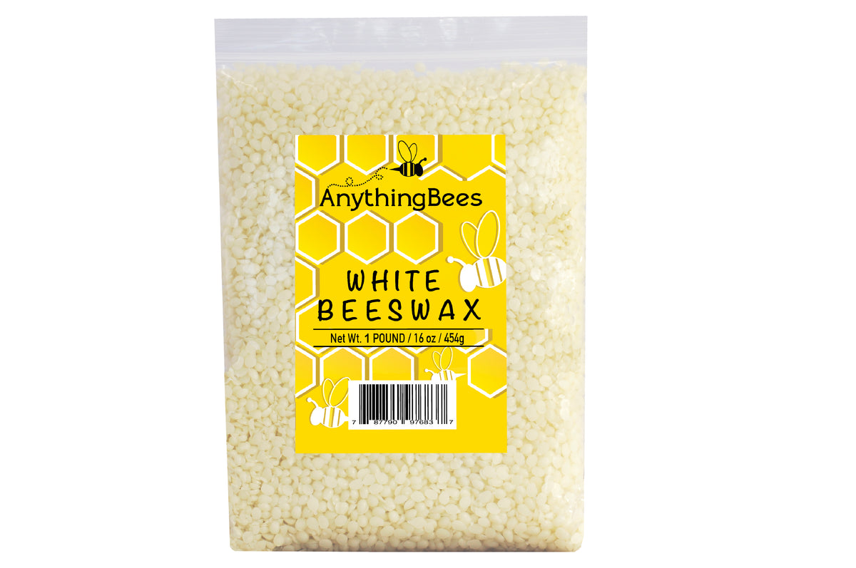 White Beeswax Pellets – AnythingBees